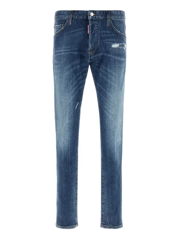 Dsquared2 Stretch Denim 5-pocket Jeans - Blue