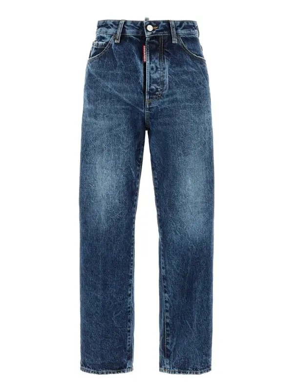Dsquared2 Boston Fit Denim Jeans - Blue
