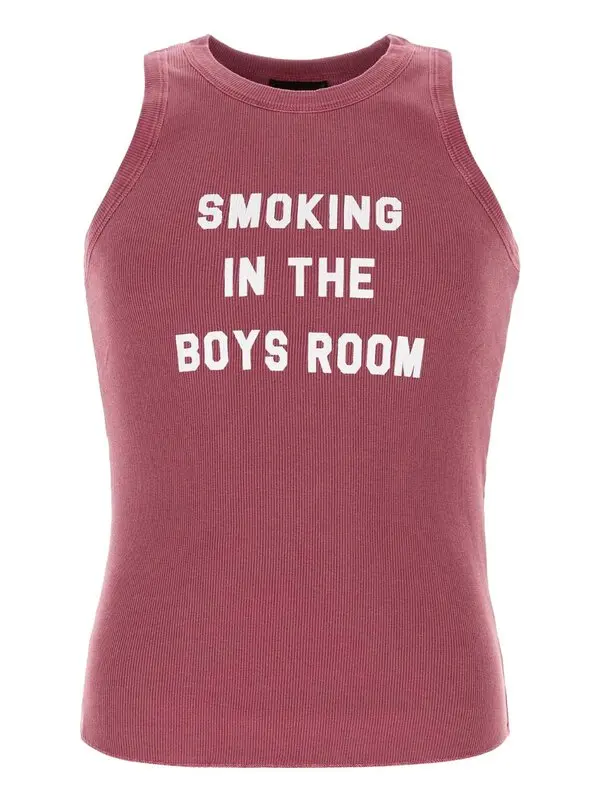 Dsquared2 Cotton Tank Top With Clean, Minimal Design - Pink