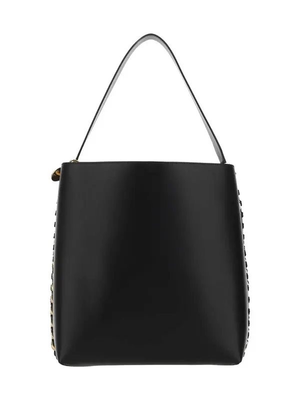 Stella McCartney Frayme Alter Mat Shopping Handbag - Black
