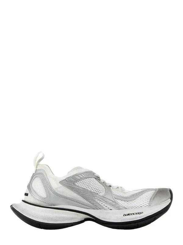 Balenciaga Mesh Circuit Sneakers - Multicoloured
