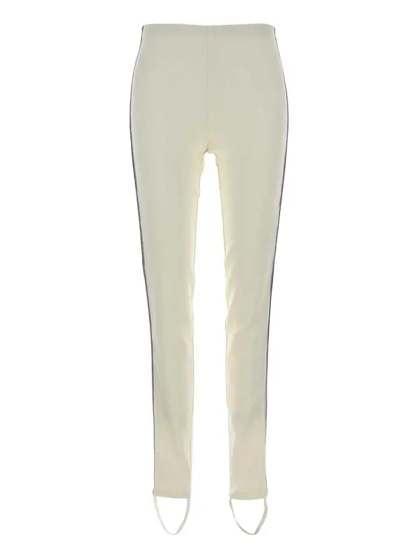 Prada Sleek Polyester Leggings - White