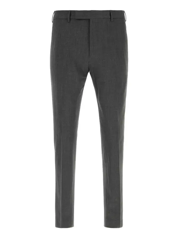 PT TORINO Stretch Virgin Wool Pants - Grey