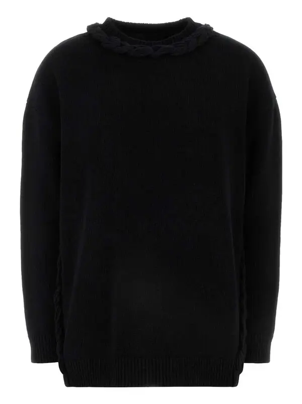Valentino Garavani Virgin Wool Sweater - Black