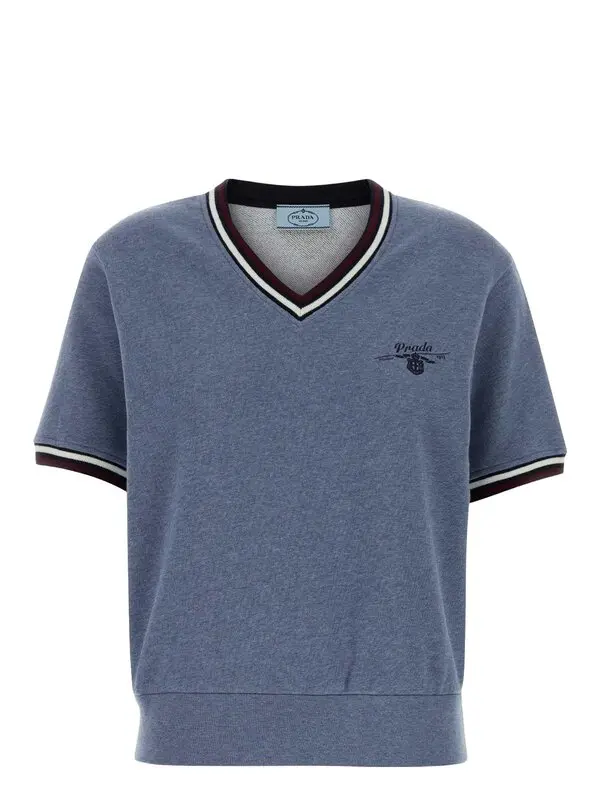 Prada Cotton T-shirt - Light Blue