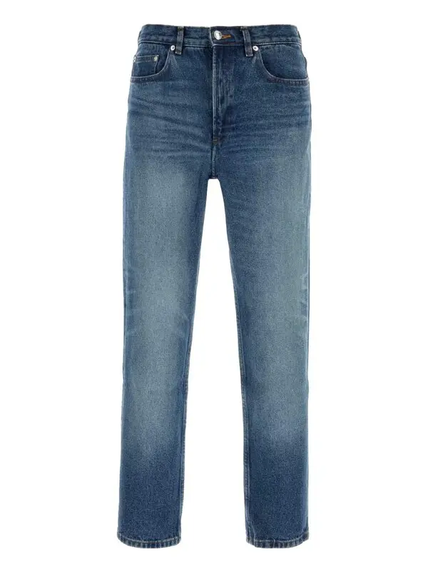 A.p.c. Martin Straight Leg Denim Jeans - Blue