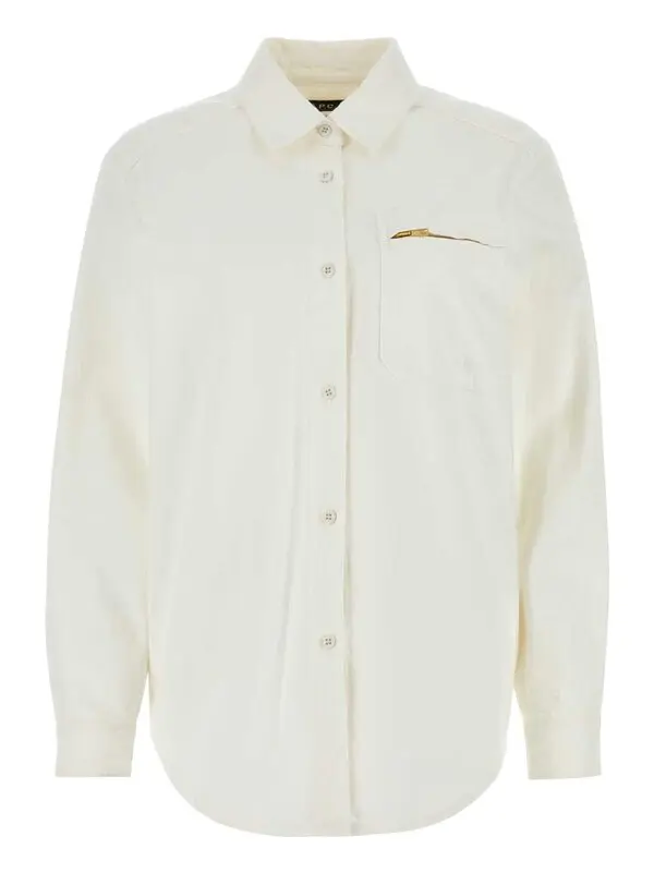A.p.c. Classic Collar Denim Shirt - Blue