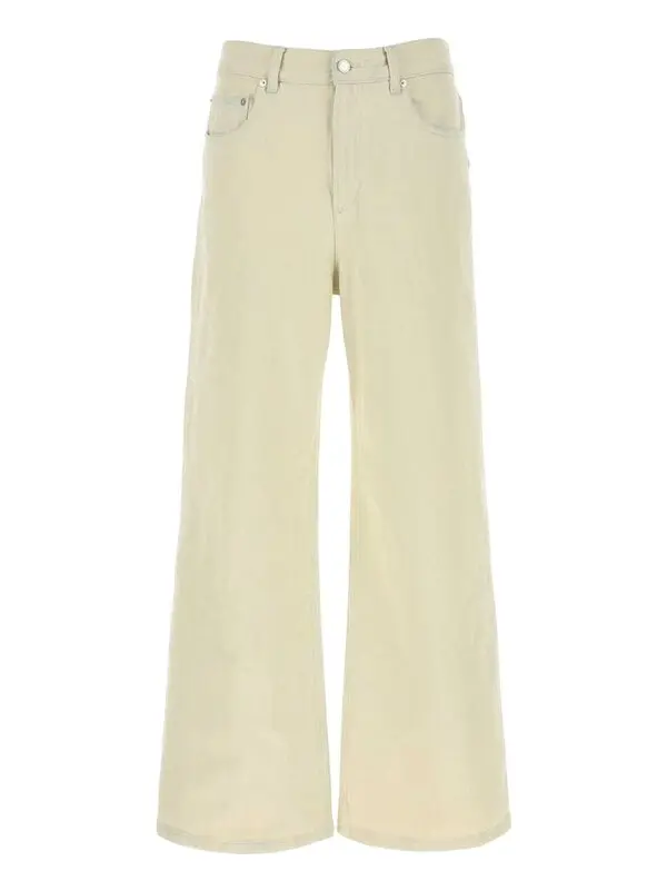 A.p.c. Clyde Wide Leg Jeans - White