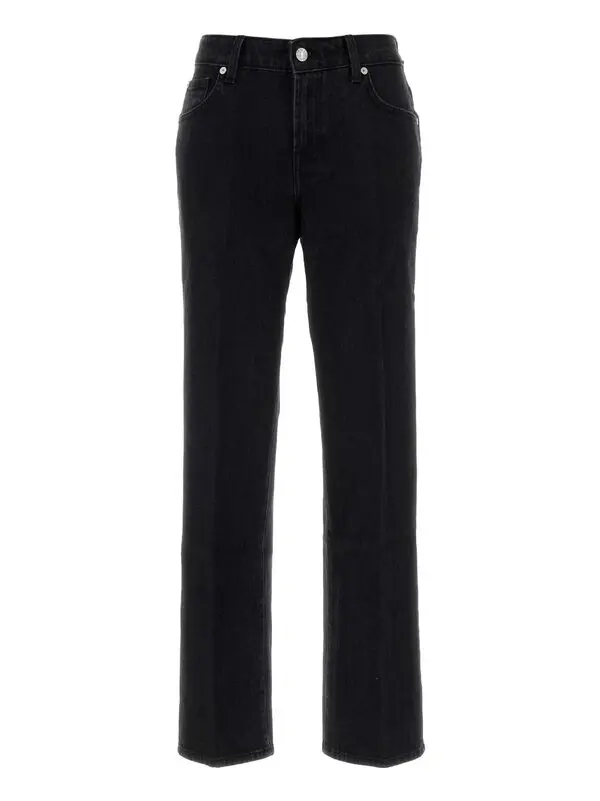 Seven For All Mankind Stretch Denim Jeans - Black