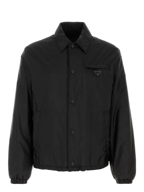 Prada Re-nylon Padded Jacket - Black