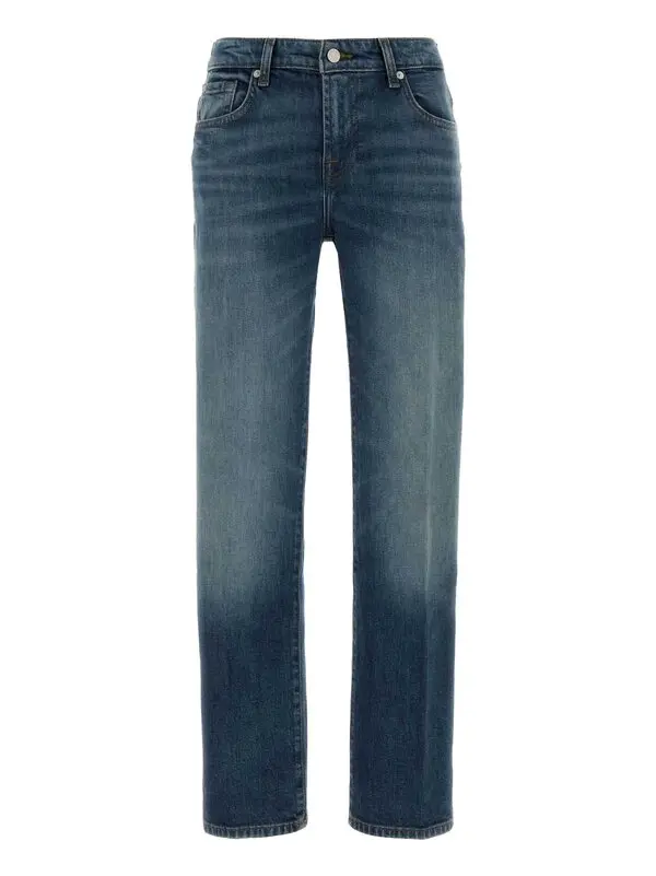 Seven For All Mankind Calie Stretch Denim Jeans - Blue