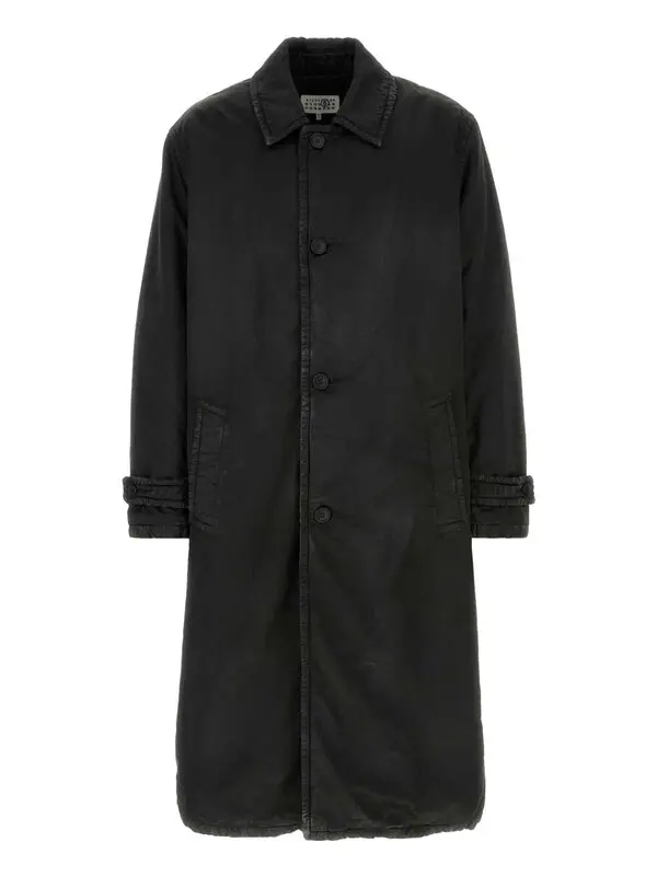 MAISON MARGIELA Tailored Overcoat - Black