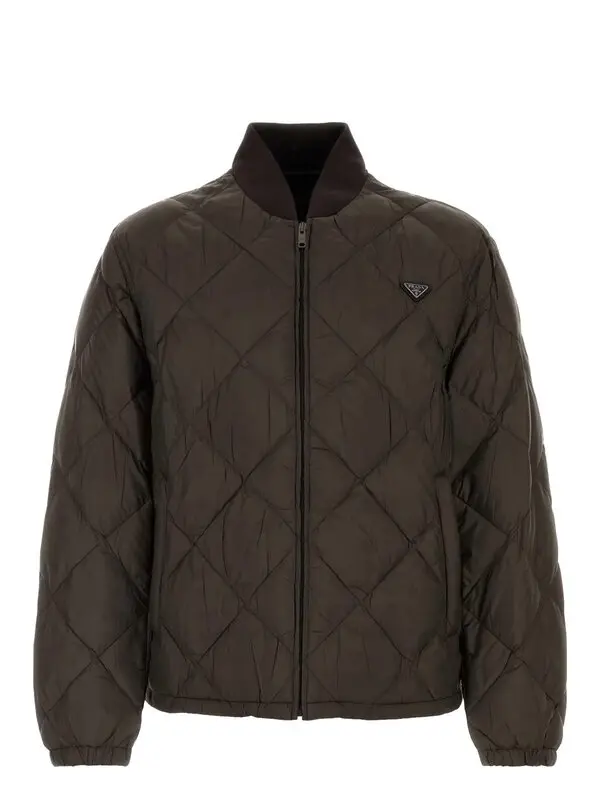 Prada Recycled Polyester Down Jacket - Green