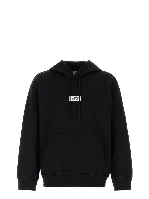 MAISON MARGIELA Cotton Hoodie - Black