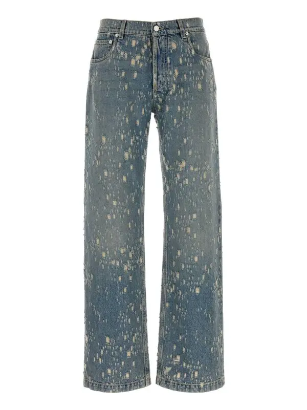 Alexander McQueen Denim Jeans - Blue