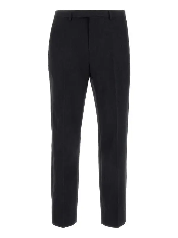 Gucci 100% Wool Tailored Trousers - Grey