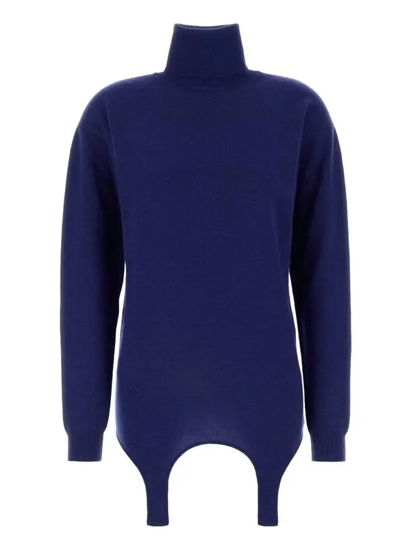 Saint Laurent 100% Cashmere Sweater - Blue