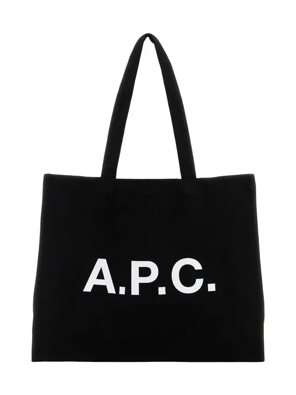 A.p.c. Diane Shopping Tote Bag - Black