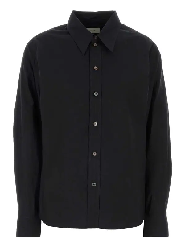 LEMAIRE Poplin Shirt - Black