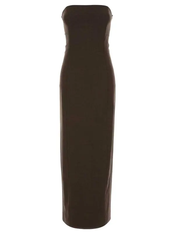 Loulou De Saison Shilo Stretch Wool Dress - Black