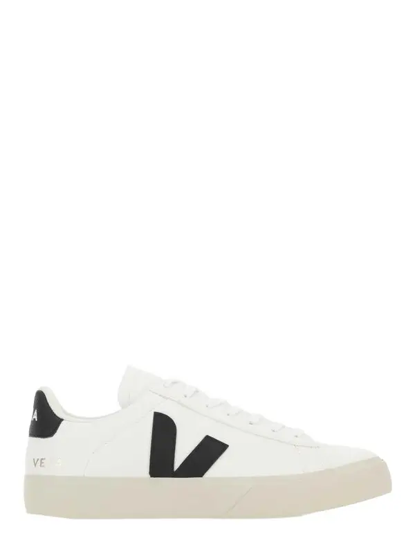 VEJA Chromefree Leather Campo Low Top Sneakers - White