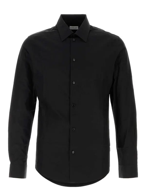 Burberry Poplin Shirt - Black