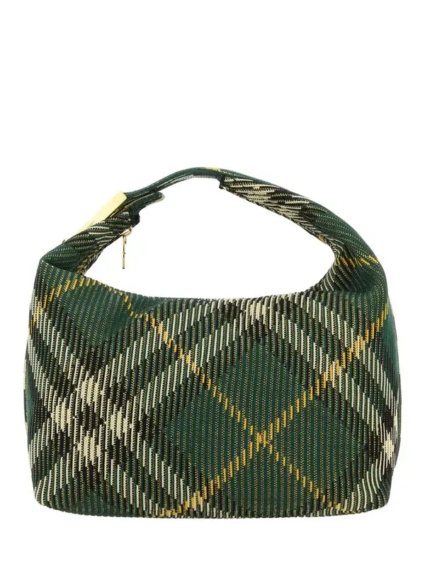 Burberry Embroidered Peg Handbag - Printed