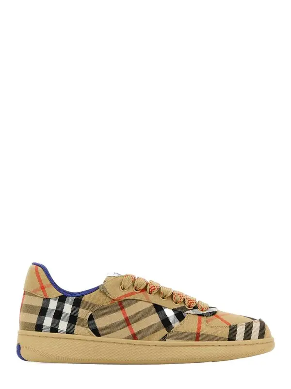 Burberry Embroidered Fabric Box Sneakers - Printed