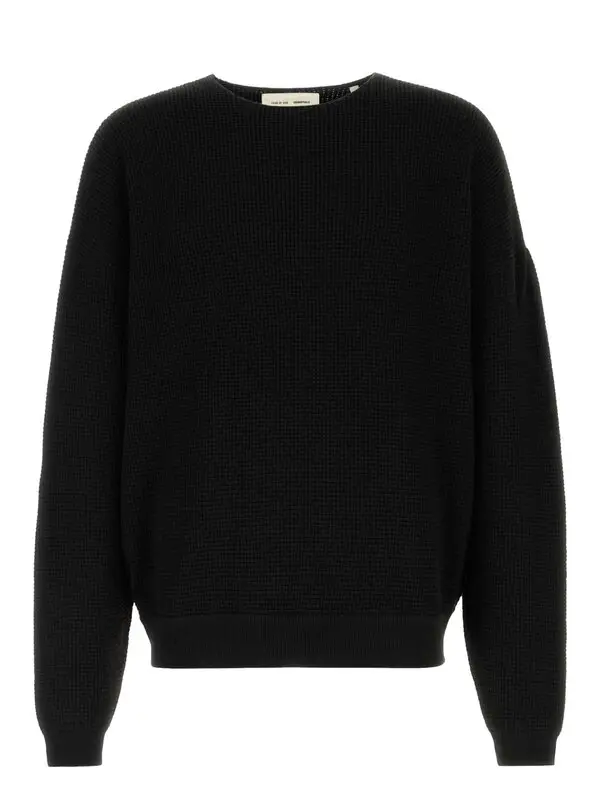Fear Of God Knit Crewneck Sweater - Black