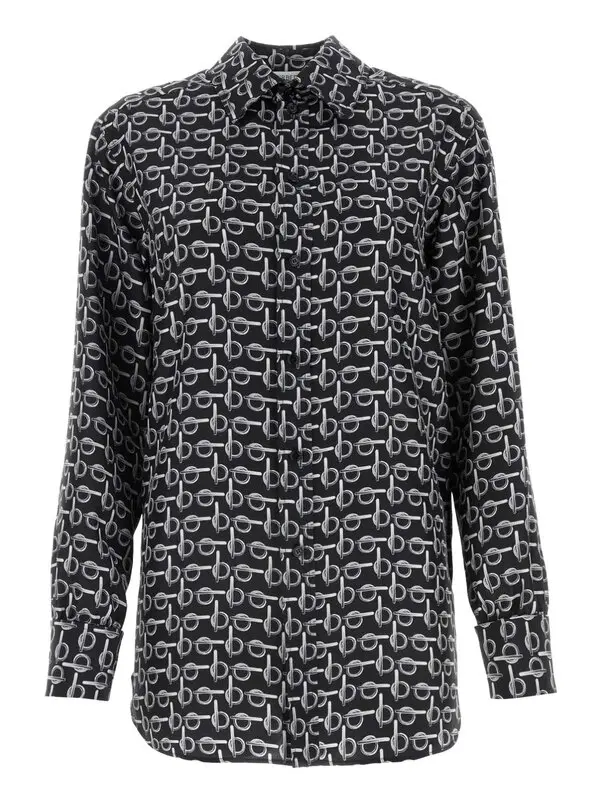 Burberry Silk Shirt - Printed