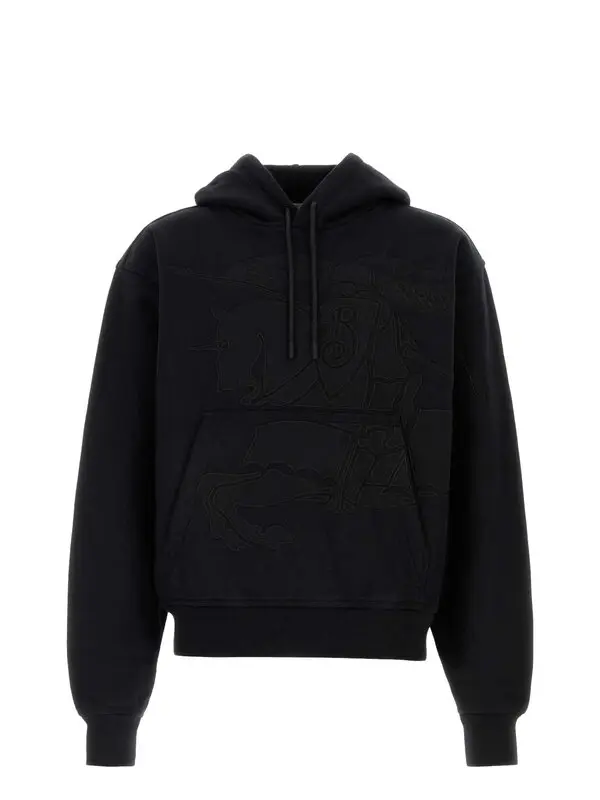 Burberry Cotton-blend Sweatshirt - Black
