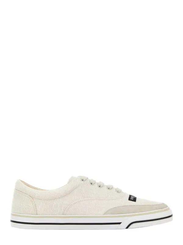 Dolce & Gabbana Canvas Dg Sailing Sneakers - White