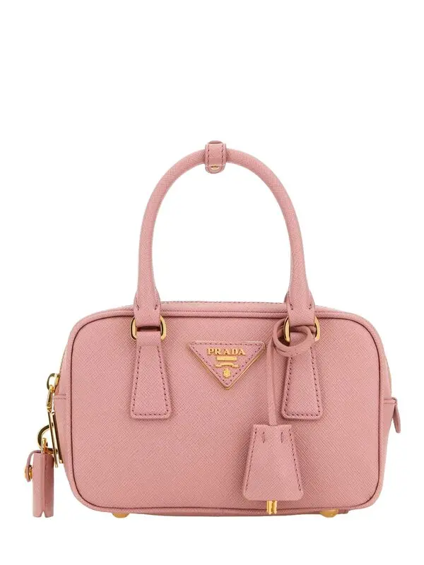 Prada Leather Handbag - Pink