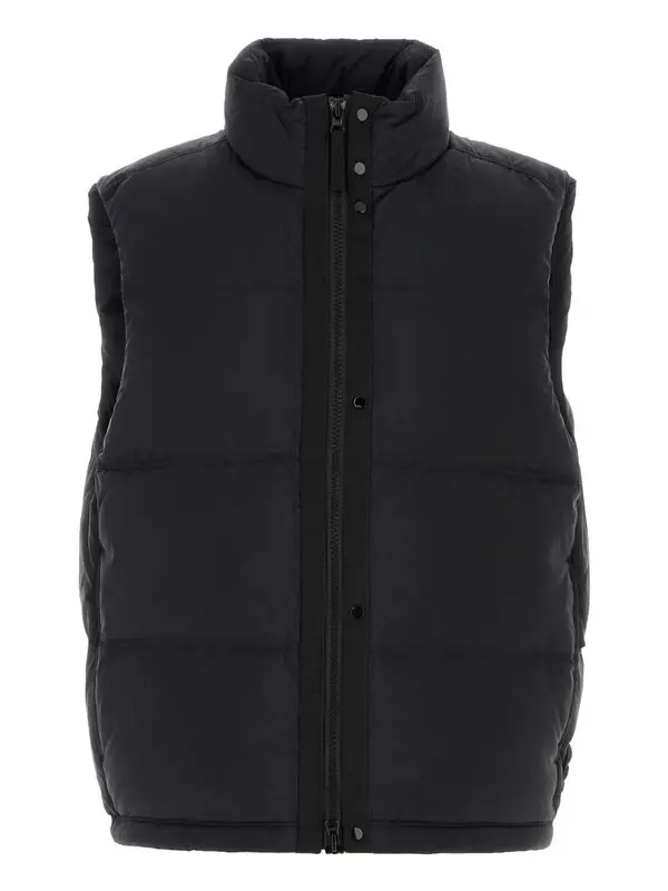 Stone Island Rds Down Sleeveless Puffer Vest - Black