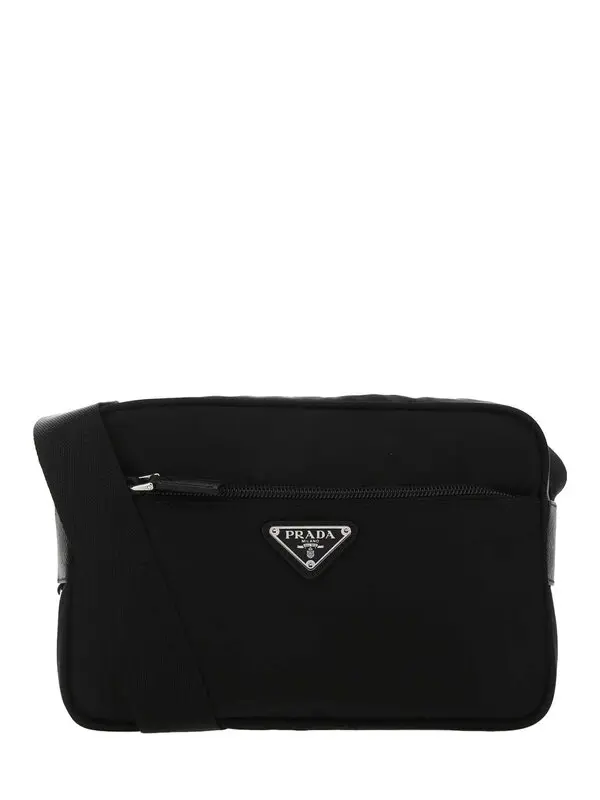 Prada Re-nylon Mini Crossbody Handbag - Black