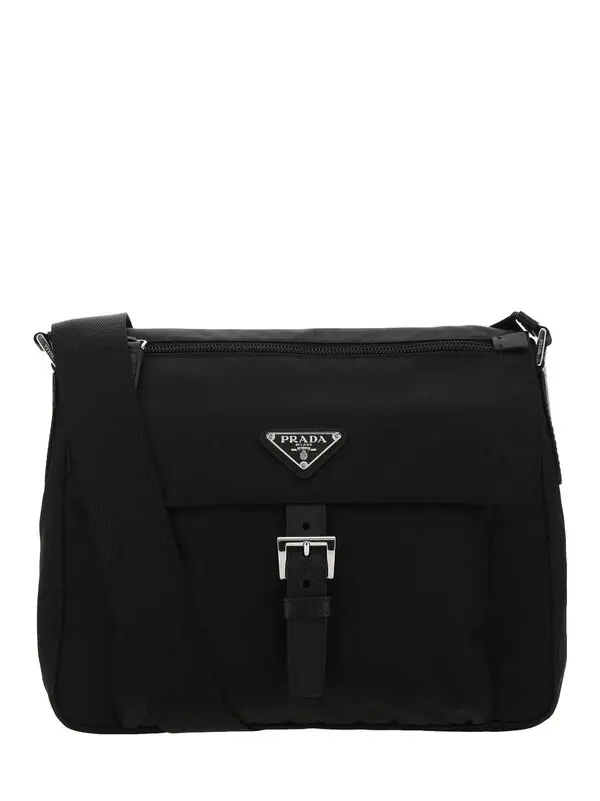 Prada Re-nylon Mini Crossbody Handbag - Black