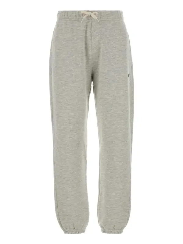 AUTRY Cotton-blend Joggers With Drawstring Waist - Grey