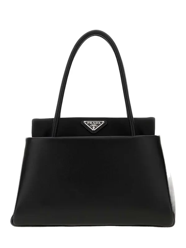 Prada Leather Handbag - Black