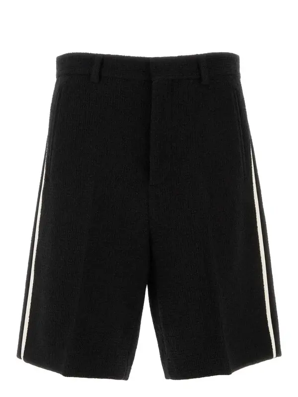 Gucci Boucle Loop Bermuda Shorts - Black