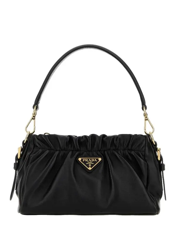 Prada Nappa Leather Handbag - Black