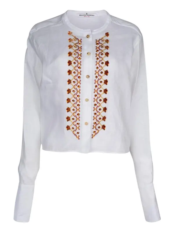 Ermanno Scervino Tailored Button-front Shirt - Brightwhite