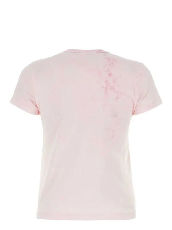 Alexander Wang Lightweight 100% Cotton T-shirt - Pink