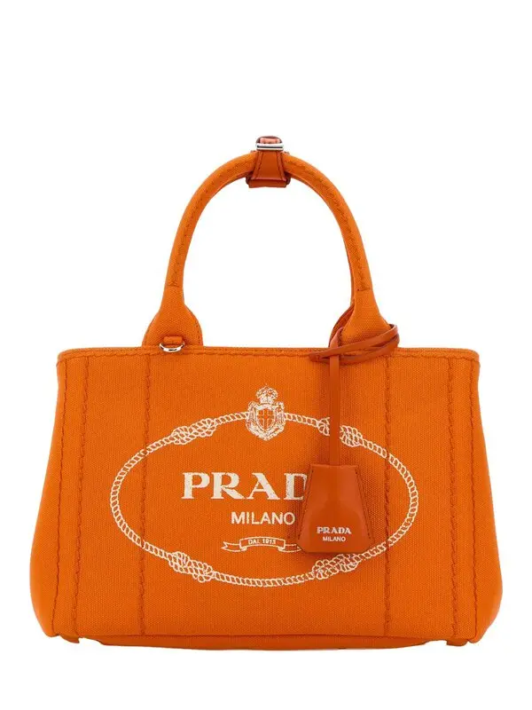 Prada Mini Jardinière Handbag - Orange
