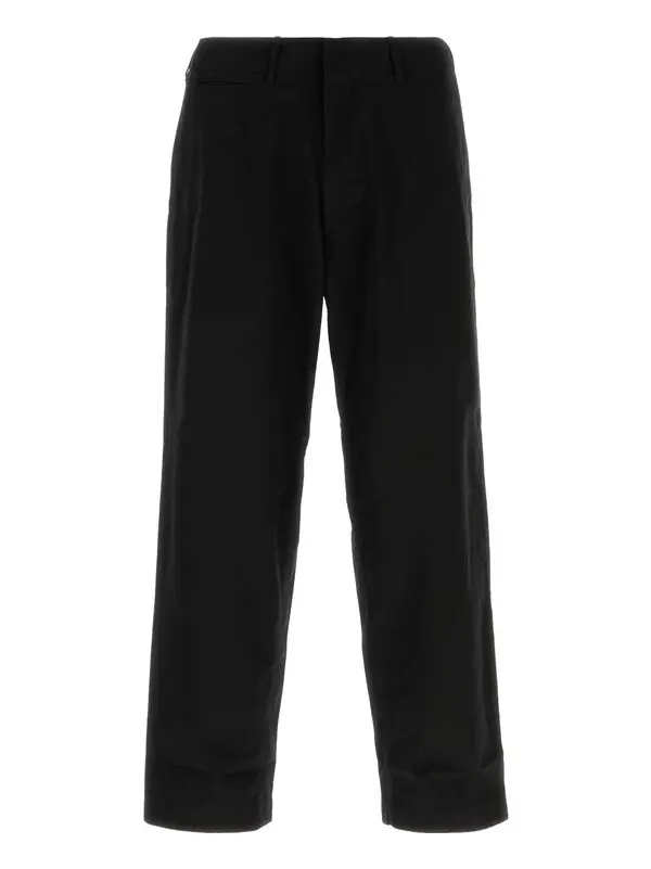 Nanamica Cotton-blend Tailored Trousers - Black