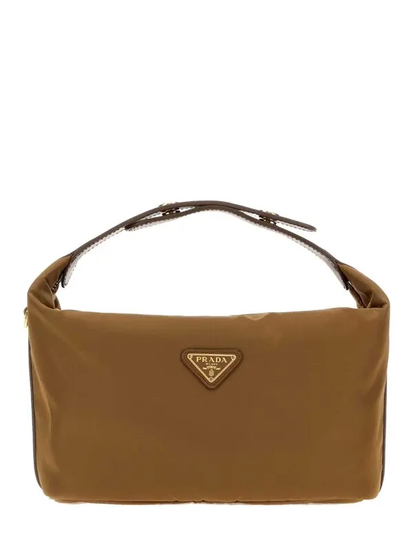 Prada Mini Re-nylon Handbag - Camel