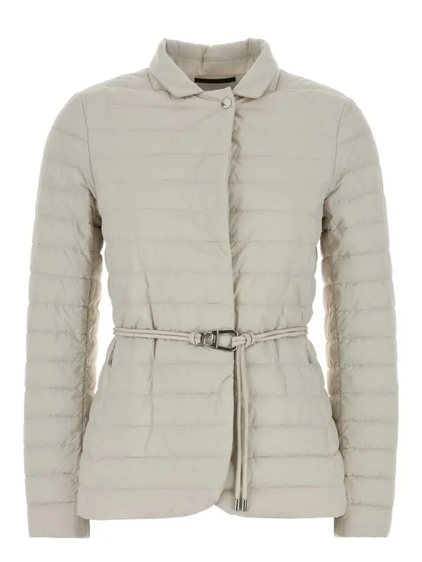 MOORER Lanzada Down Jacket In Nylon Blend - White