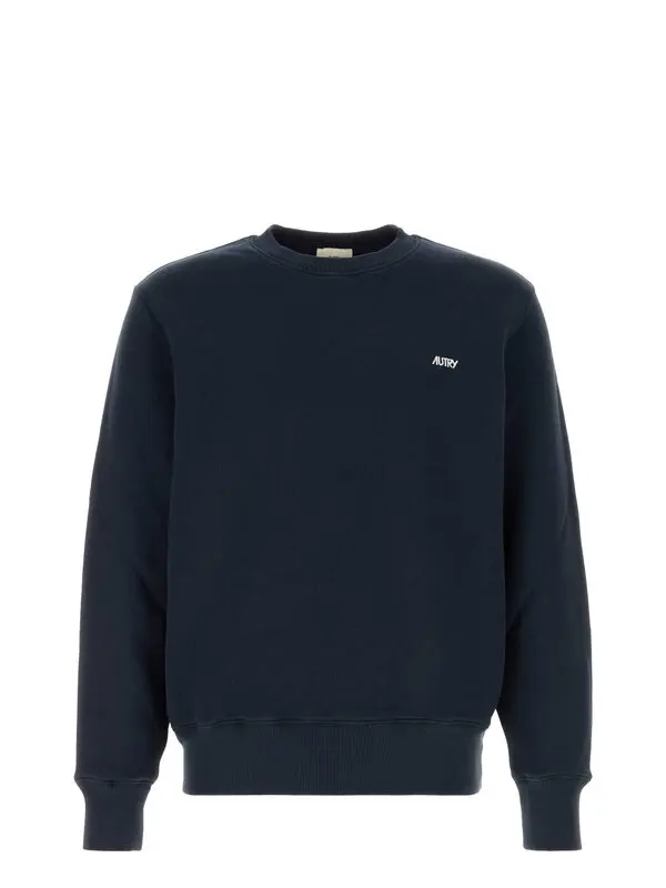 AUTRY Cotton Sweatshirt - Blue
