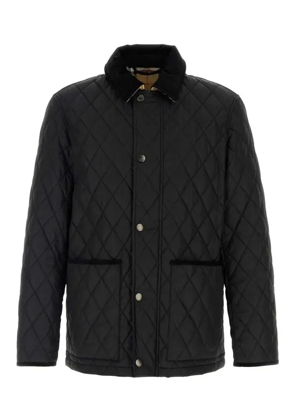 Burberry Haddington Quilted Nylon Jacket - Black