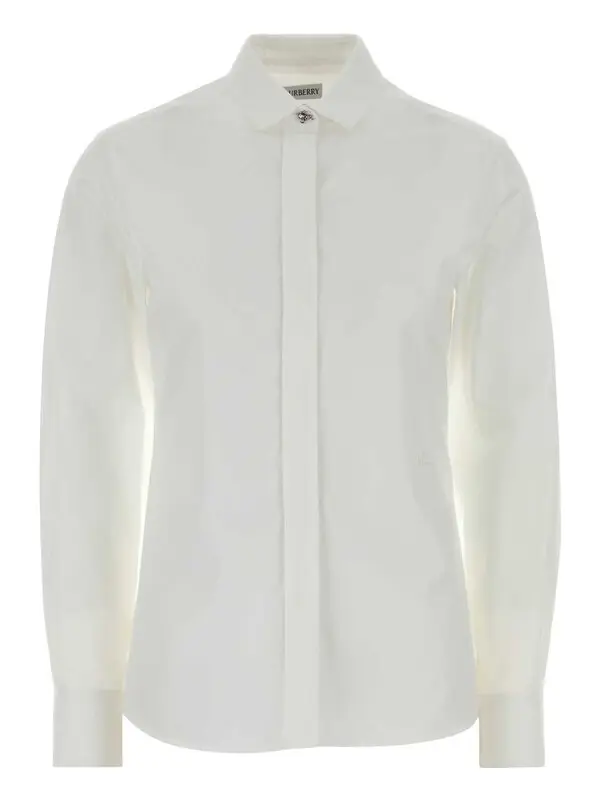 Burberry Poplin Shirt - White