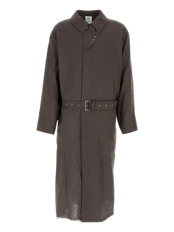 MAGLIANO Cotton Trench Jacket With Sapienza Silhouette - Brown